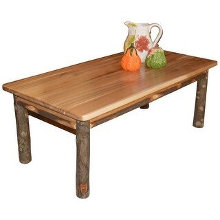 Hickory Solid Wood Coffee Table - Bed Bath & Beyond - 34617277