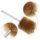 50mm OD Copper Cleaning Brush, 2pcs Tube Cleaning Brush Piping Copper ...
