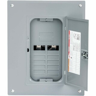 Square D Homeline 125A 8-Space 16-Circuit Indoor Main Lug Plug-on ...