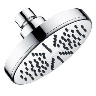 BRIGHT SHOWERS Rain Showerhead Fixed Shower Head Angle Adjustable High ...