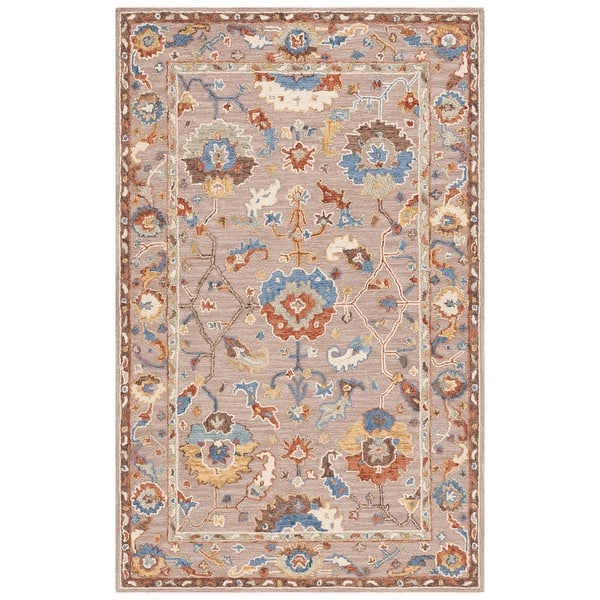 SAFAVIEH Handmade Metro Helly French Country Floral Wool Rug - On Sale ...