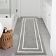 Bath Rug Runner,Water Absorbent Extra Long Bathroom Rug,Non Slip ...