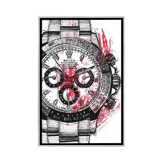 iCanvas "Daytona Cosmograph" by Frank Banda Framed - Bed Bath & Beyond ...