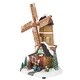 13.25" LED Animated Musical Windmill Christmas Village Display Piece ...