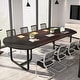 6FT Oval Conference Table Curved Meeting Tables for Office - Bed Bath ...