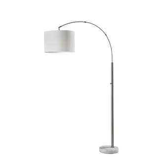 Rigley Arc Lamp - Brushed Steel - Bed Bath & Beyond - 39993258