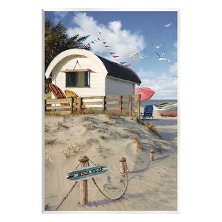 Stupell Beach House Landscape Wall Plaque Art Jason Kirk - Bed Bath ...