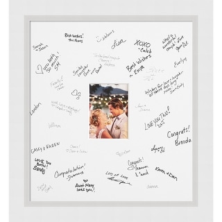 Blanco Signature Mat Picture Frame - Autograph Photo Frame Guest Book ...