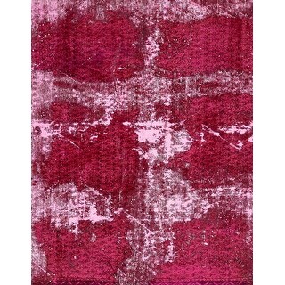 Ahgly Company Machine Washable Abstract Pink Cupcake Pink Area Rugs ...