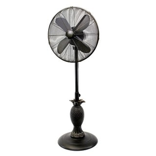 51" Bronze Islander Metro Adjustable Outdoor Standing Fan - Bed Bath ...