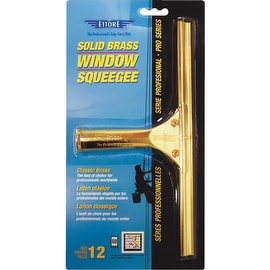 Ettore 12" Brass Squeegee - Bed Bath & Beyond - 12259357