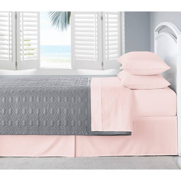 Swift Home Double Brushed Ultra Soft Microfiber Sheets 4-Piece Sheet ...