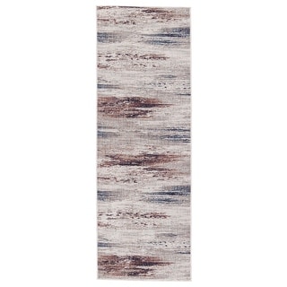 Ridley Abstract Gray/ Blue Area Rug - On Sale - Bed Bath & Beyond ...