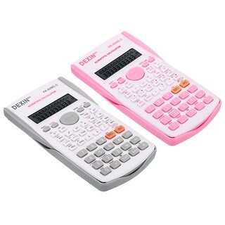 1Set Scientific Calculator 2-Line 12 Digit LCD Display Calculator - Bed ...