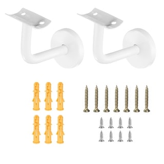 Stainless Steel Curved Hand Rail Brackets with Screw - Bed Bath ...