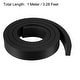 Solid Rectangle Rubber Seal Strip 25mm Wide 10mm Thick, 1 Meter Long ...
