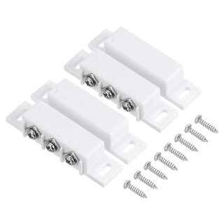 Magnetic Reed Switch, 2 Sets NO NC Wired Door Window Reed Switch ...