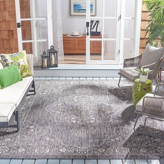 SAFAVIEH Courtyard Jumanah Indoor/ Outdoor Waterproof Patio Backyard ...