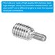 10pcs Double End Threaded Stud Screw Bolt Rod Adapter 14mm Long - Bed ...