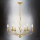 Luxury Eclectic Chandelier, 23H x 27.5W, with English Country Style ...
