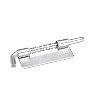 Spring Latch, 3 Inch Right-handed Zinc Plated Barrel Bolt Lock, 10 Pcs ...