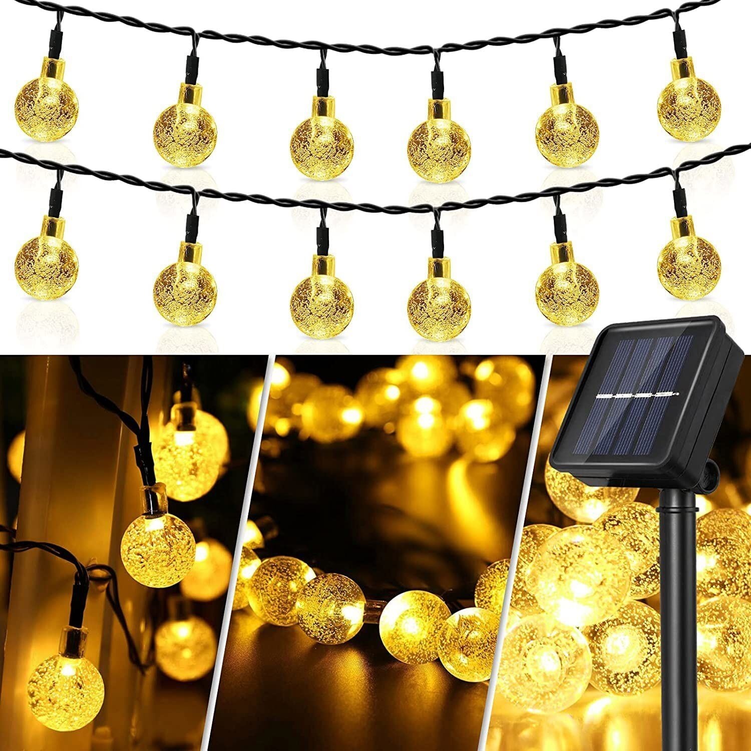 Gold Outdoor String Lights - Bed Bath & Beyond