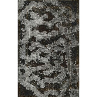 Ahgly Company Machine Washable Contemporary Sage Green Area Rugs - Bed ...