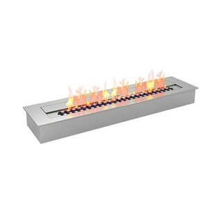 Moda Flame PRO 24 Inch Bio-Ethanol Fireplace Burner Insert 4.8 Liter ...