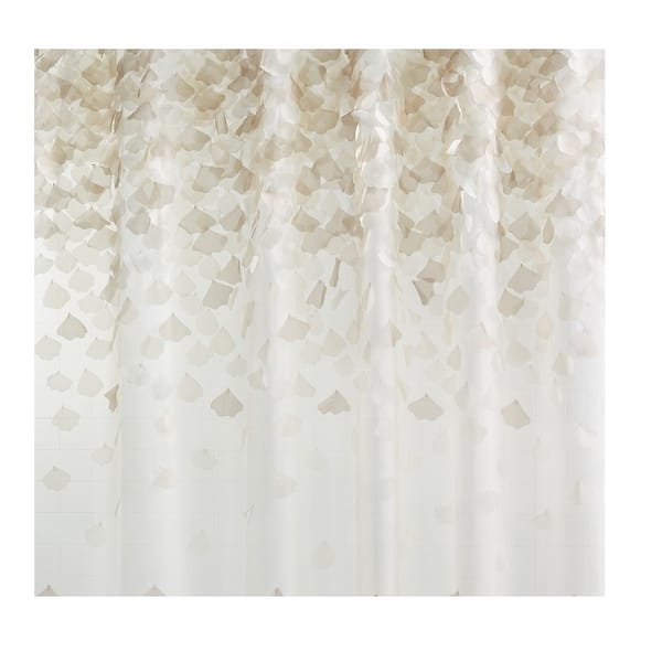 Martha Stewart Collection Falling 72" x 72" Petals Shower Curtain ...