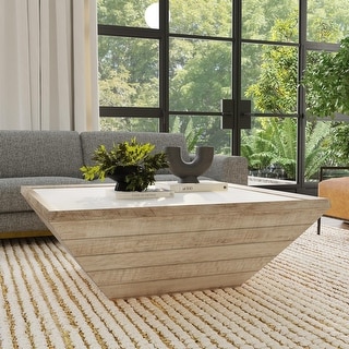 Classic Home Dalton Square Reclaimed Wood Coffee Table - Bed Bath & Beyond - 40526579