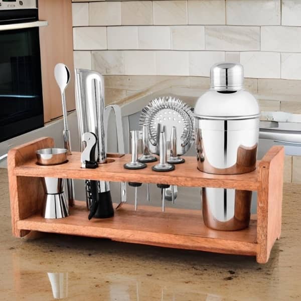 Professional Grade Barware Tool Gift Set Bartender Kit Drink Making ...
