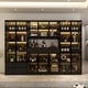 Tall Modular Display Storage Cabinet Bookcase w/Light Home Office - Bed ...