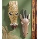 Design Toscano African Serengeti Tribal-Style Animal Wall Mask: Gemsbok ...