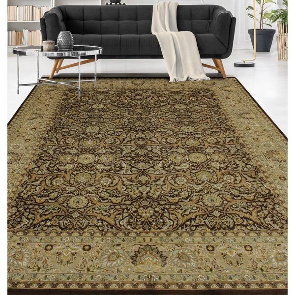Noori Rug Pak-Persian Wali Brice Chocolate/Beige Rug - 8'3" x 9'8 ...