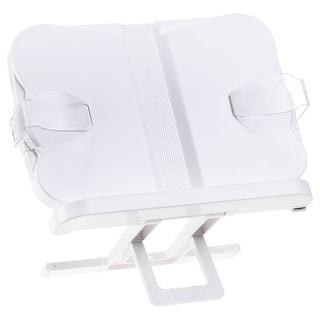 Book Stand for Reading, Plastic Book Holder with Page Clips for ...