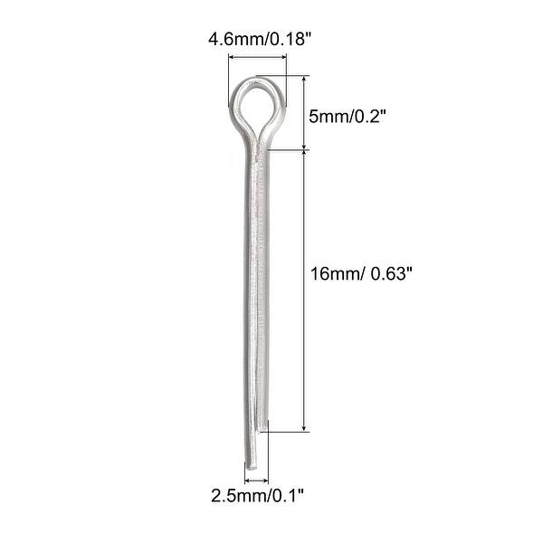 Split Cotter Pins Stainless Steel Clip Fastener Fitting for Automotive ...