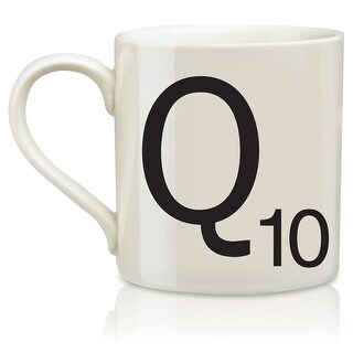 Scrabble Coffee Mug Letter Q As Used In James Bond Movie By Q - Multi ...