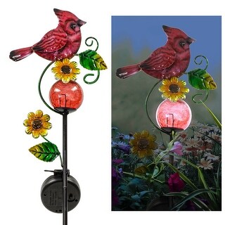 Solar Cardinal or BlueJay Stake Light - Bed Bath & Beyond - 33371849