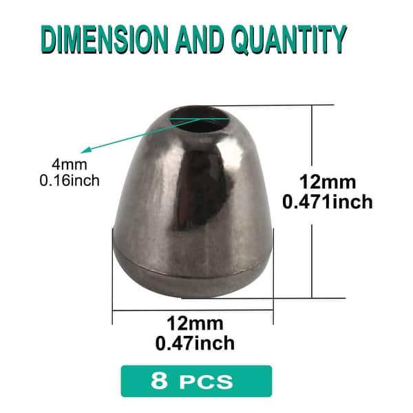 8pcs Plastic Bell Ends Stopper Cord Rope Lace Lock Lanyard Fastener ...