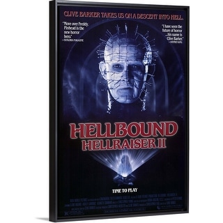 "Hellbound Hellraiser 2 (1988)" Black Float Frame Canvas Art - Bed Bath ...