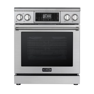 30 Inch Electric Range Professional Range with Tilt Panel Digital ...