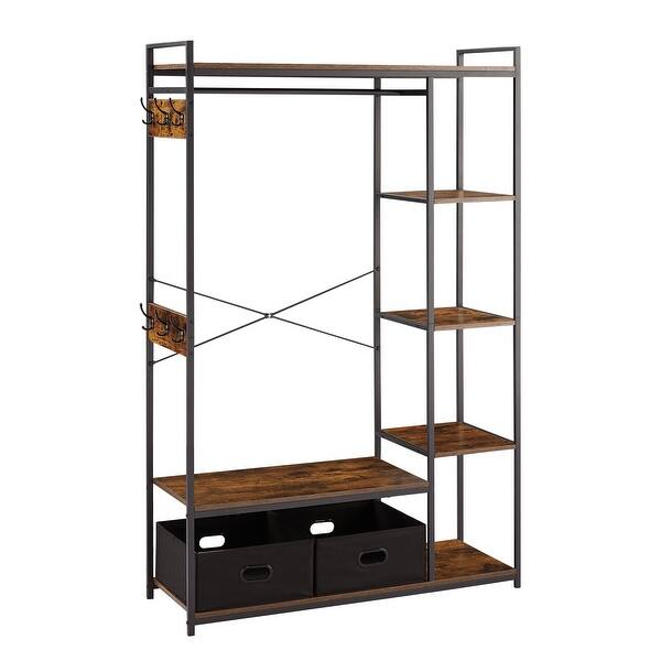 entryway shelving system