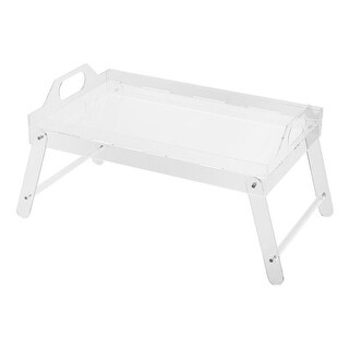 Acrylic Bed Tray with Foldable Legs - Bed Bath & Beyond - 42566749