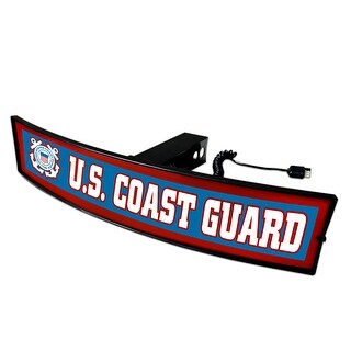 U.S. Coast Guard - Light Up Hitch Cover - 21"x9.5" - Bed Bath & Beyond ...