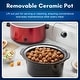 Elite Cuisine MST510 8.5Qt. Stainless Steel Slow Cooker with Adjustable ...