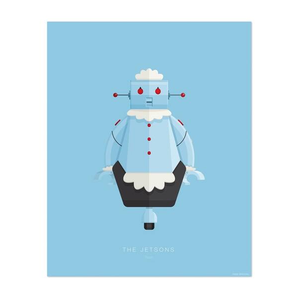 The Jetsons Rosie Digital Robots TV Movies Art Print/Poster - Bed Bath ...