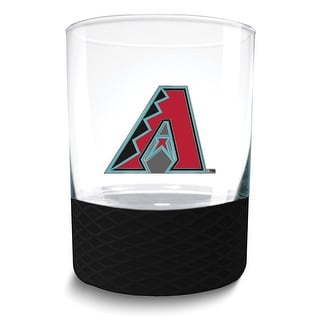MLB Arizona Diamondbacks Commissioner 14 Oz. Rocks Glass with Silicone ...