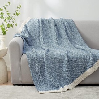 Soft Throw Blanket Fluffy Warm Throws for Couch, Reversible Super Cozy ...