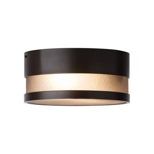 LBL Lighting ODF827SM-LEDW Moon Dance 1 Light LED Outdoor Flush Mount ...