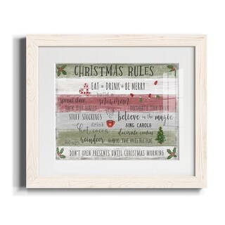 Christmas Rules-Premium Framed Canvas - Ready to Hang - Bed Bath ...